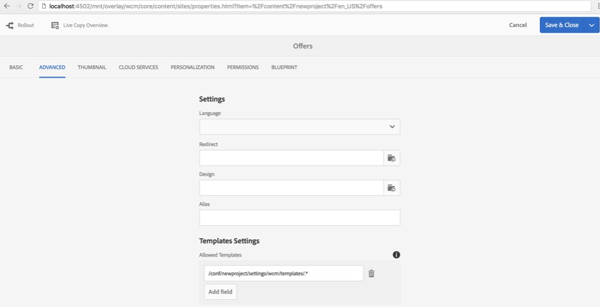 Creating Editable Templates In AEM 6 2 6 3 And 6 4 Creating Editable Templates In AEM 6 2 6 3 And 6 4